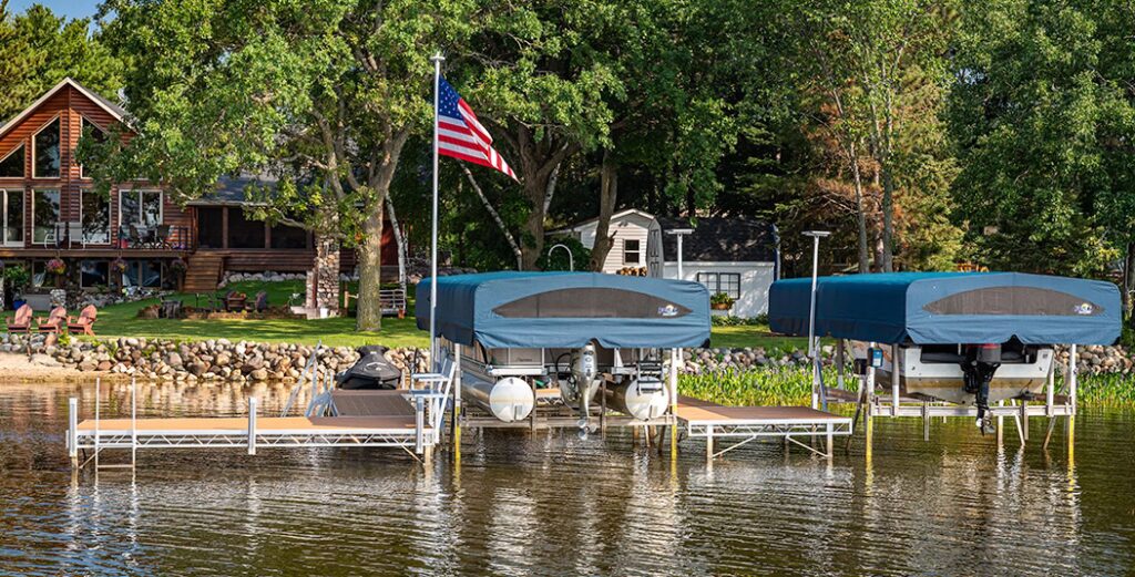 Floe Roll-In Docks - Sebago Dock & Lift Floe Roll-In Docks - Sebago Dock & Lift